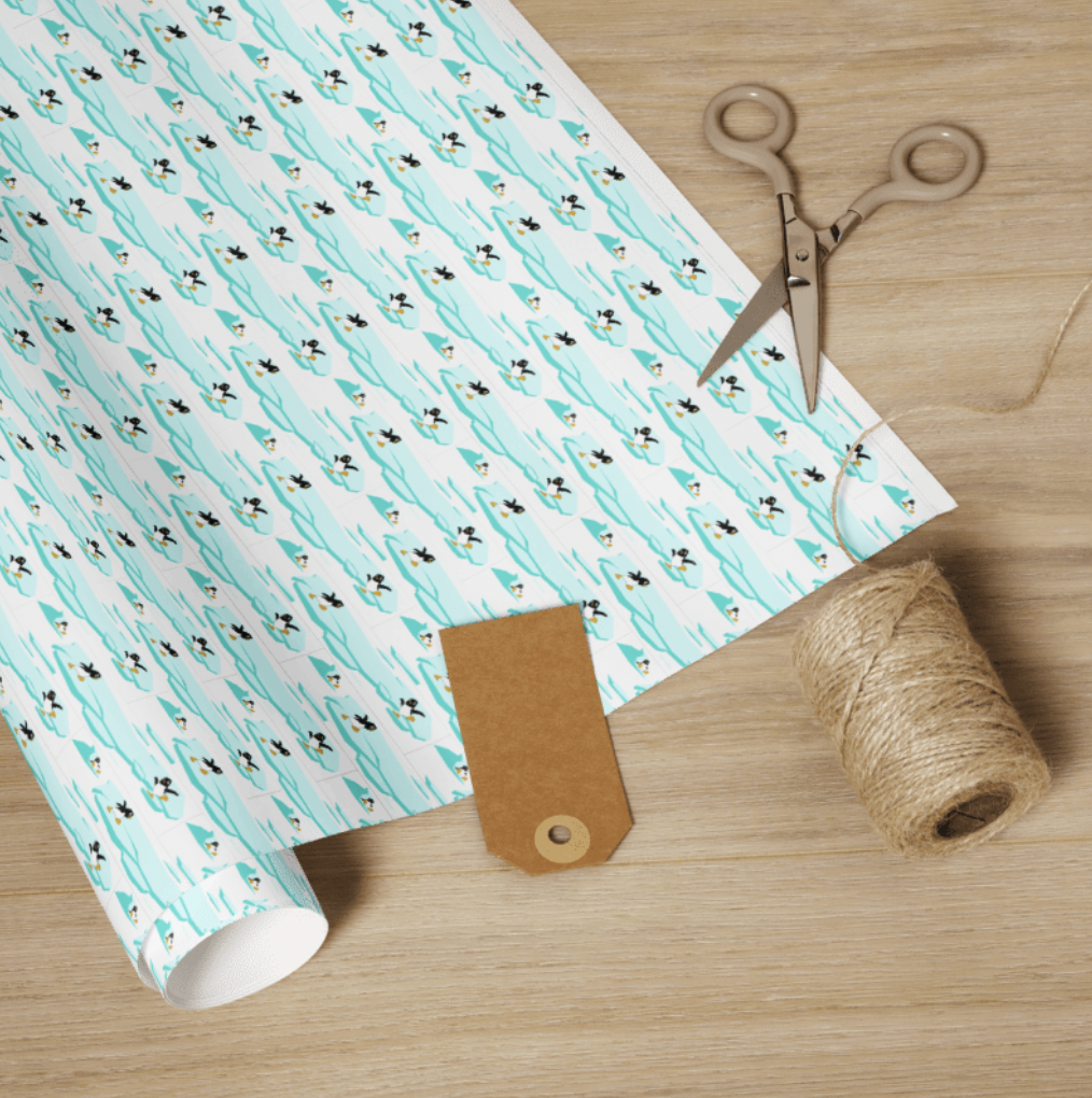 Wrapping paper roll – Rob Kaz Art